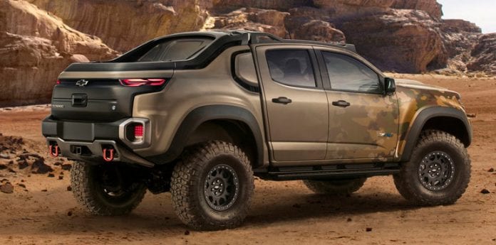 Chevrolet Colorado ZH2 Prototype Built in Cooperation with TARDEC ...