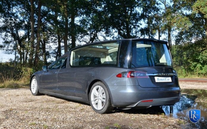 The Tesla Model S Hearse - Meet the First Electric Funeral Transport ...
