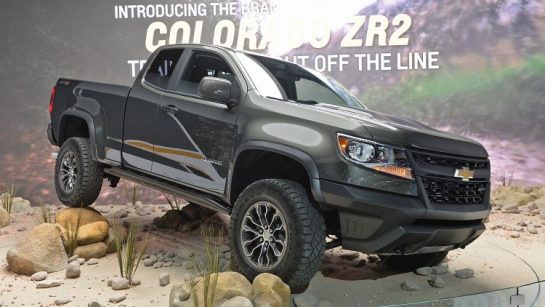 2017 Chevrolet Colorado ZR2 Features Multimatic DSSV Shocks