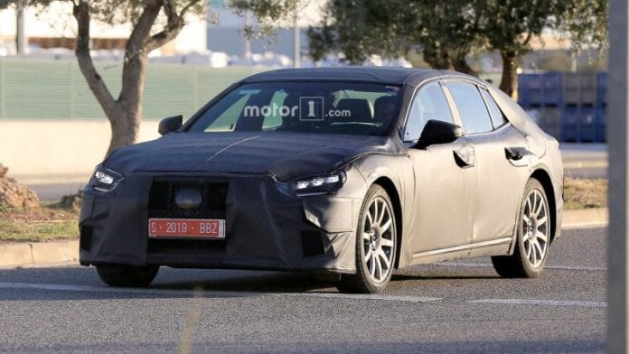2018 Lexus LS Company's new flagship spy shots!