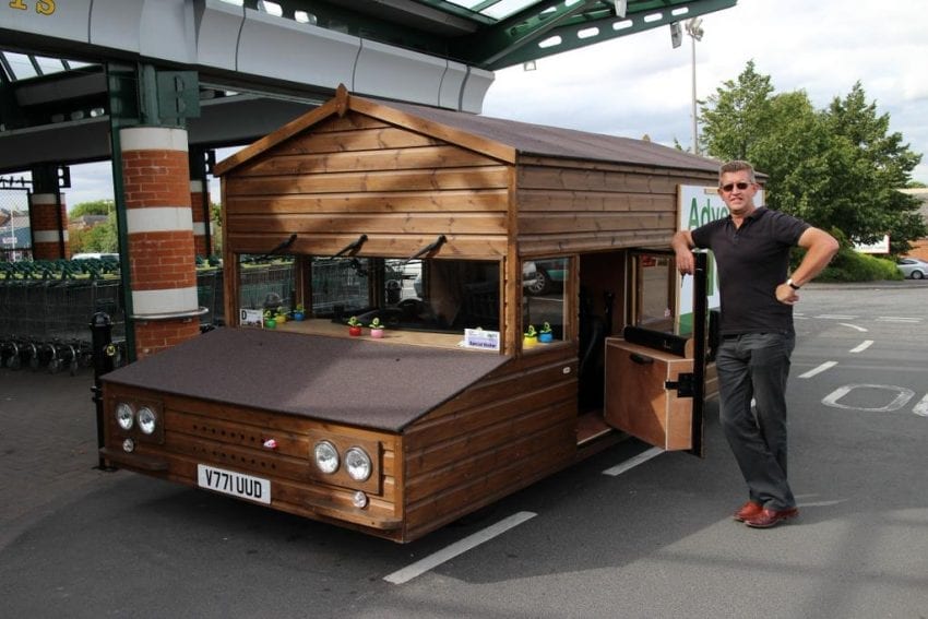 Kevin Nicks from Britain just set the world record for a fastest shed ...