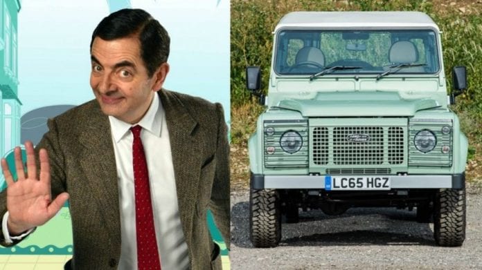 Rowan Atkinson’s Land Rover Defender To Be Auctioned