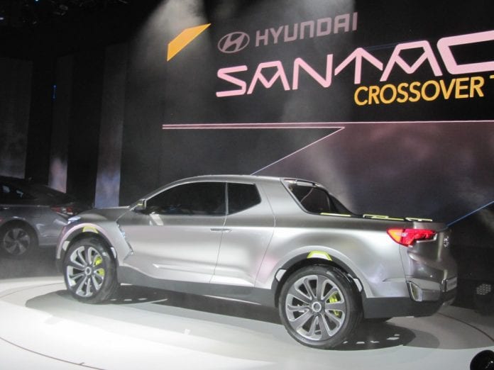Hyundai gave a green light to its U.S. division to develop a pickup truck