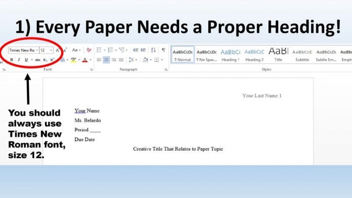 How to Format a College Paper - Opptrends 2024